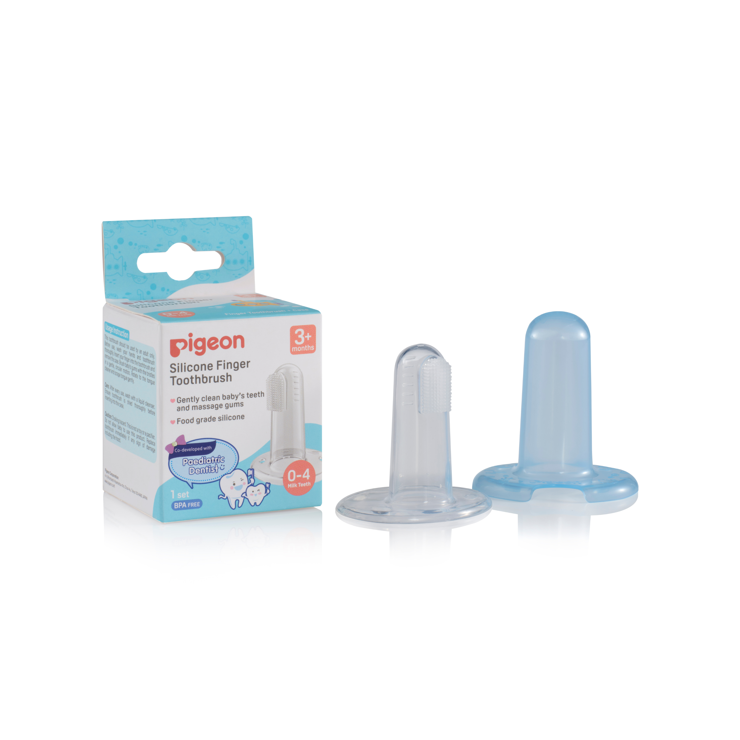 Baby Finger Toothbrush - Baby Toothbrush – Pigeon Australia