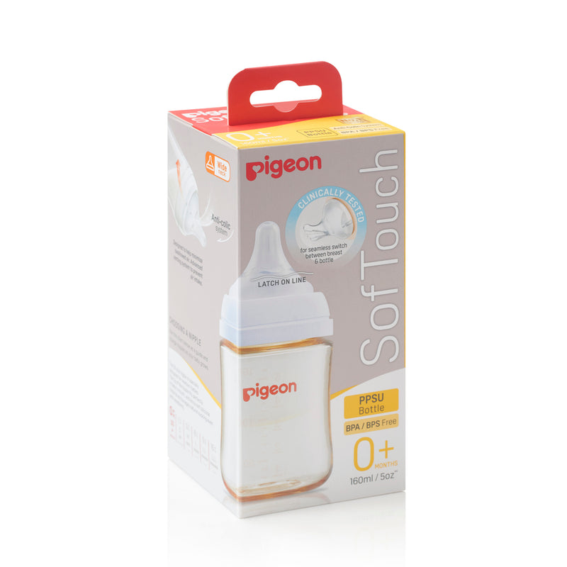 SofTouch Wide Neck Baby Bottles - Pigeon Australia