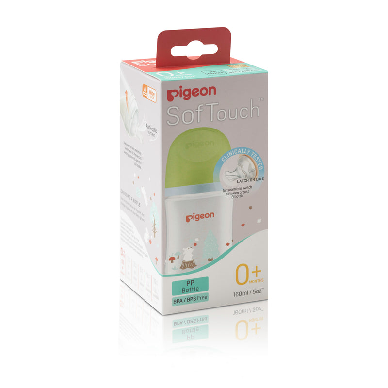 SofTouch Wide Neck Baby Bottles - Pigeon Australia
